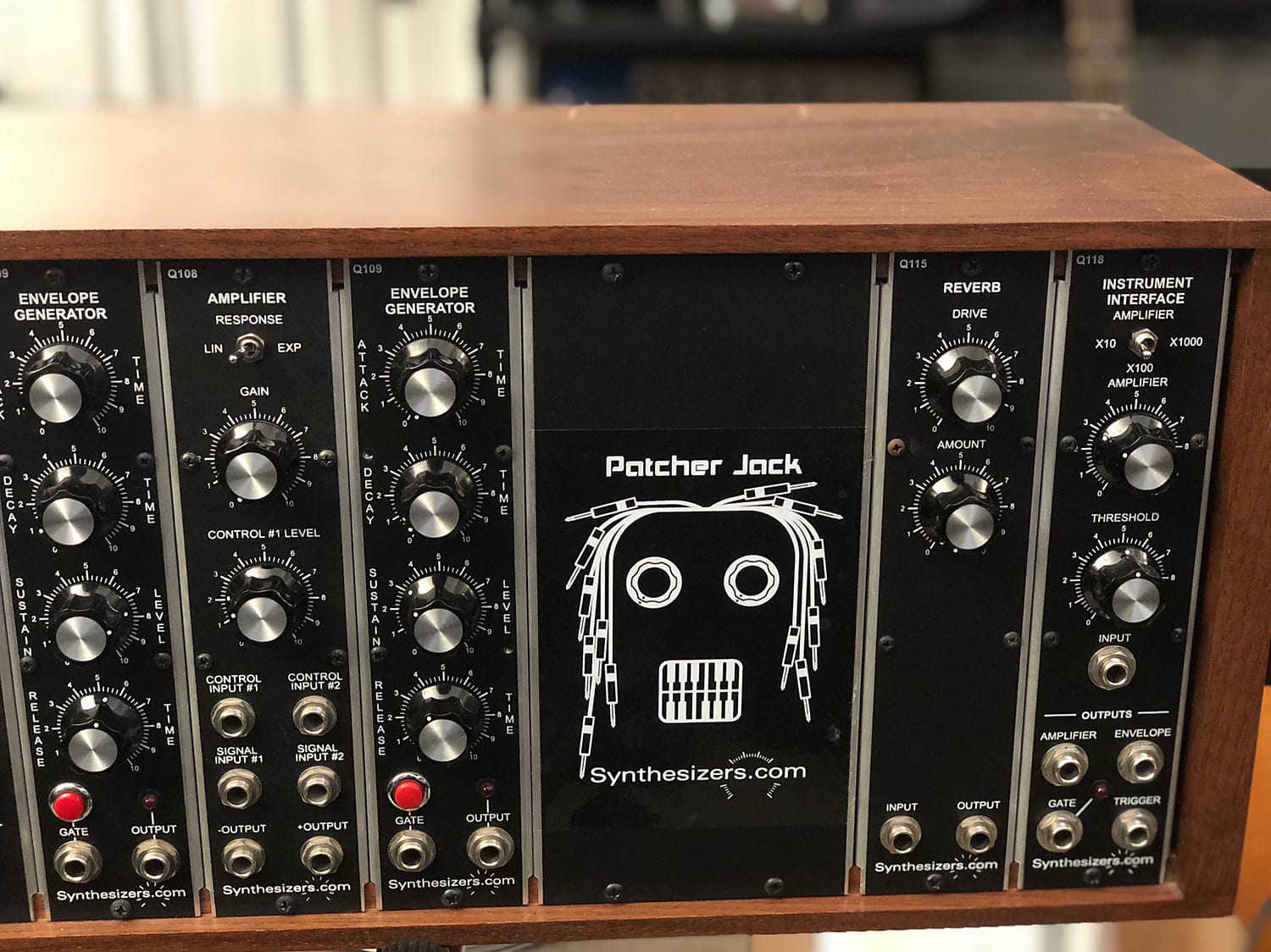 MATRIXSYNTH: Synthesizers.com Modular Synthesizer System MU 5U