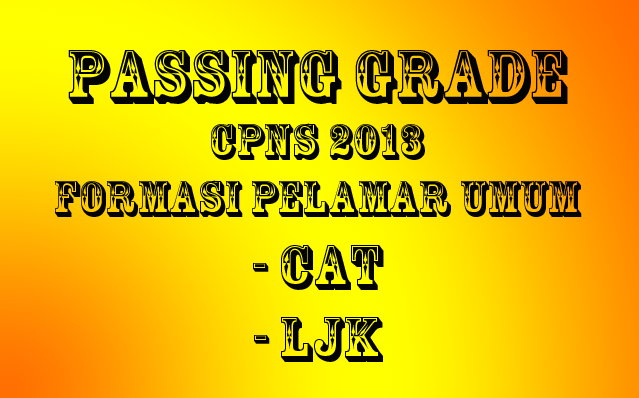 Penilaian Kelulusan Tes CPNS CAT 2014 | Berbagi Beragam Informasi