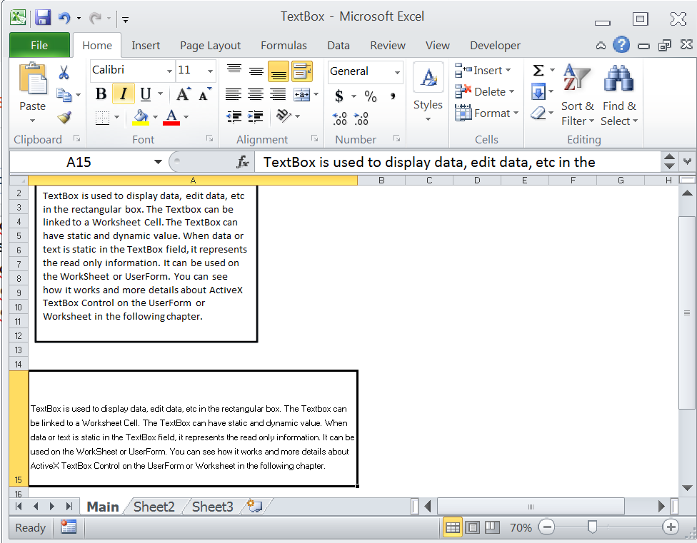 EDUMACRO: How to extract data from TextBox through VBA