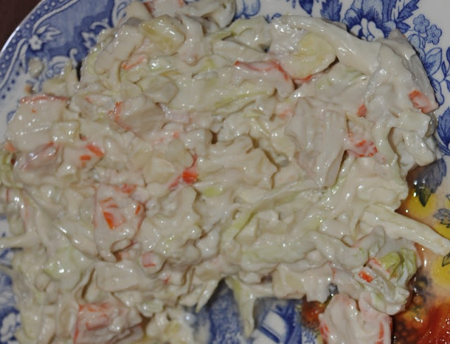 Dulce y salado: Ensalada de col con salsa de anchoas