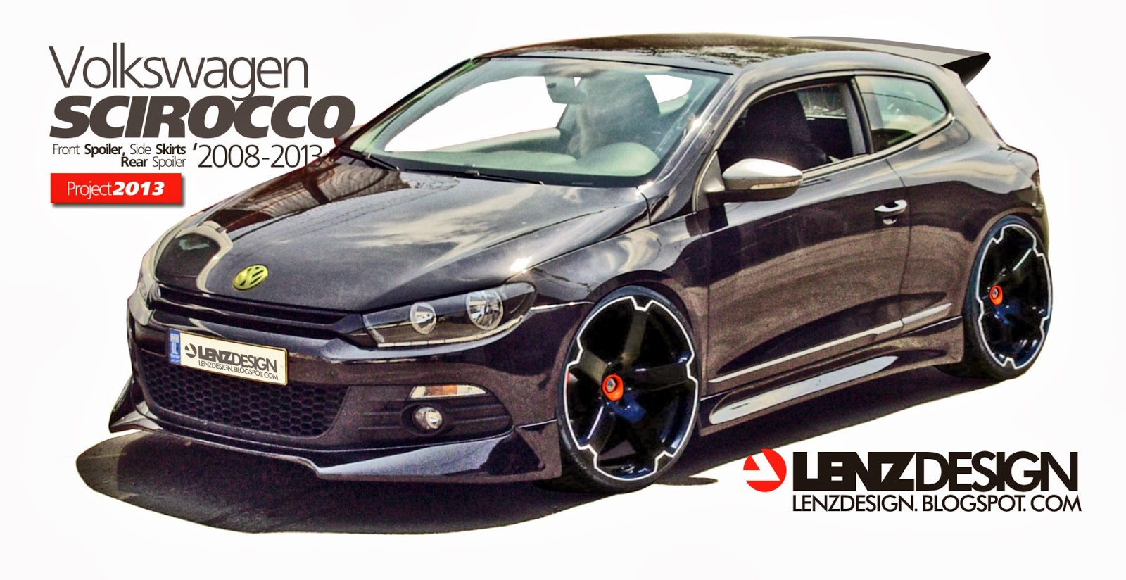 VW Scirocco Body Kit / Lenzdesign Performance Tuning Project - Auto ...