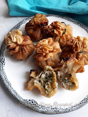 Chillies and Lime: Chicken money bags