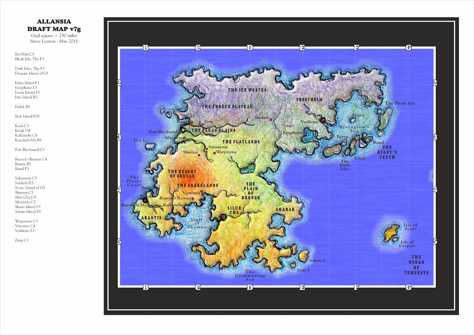 Mr Nibbs' New Maps: October 2012