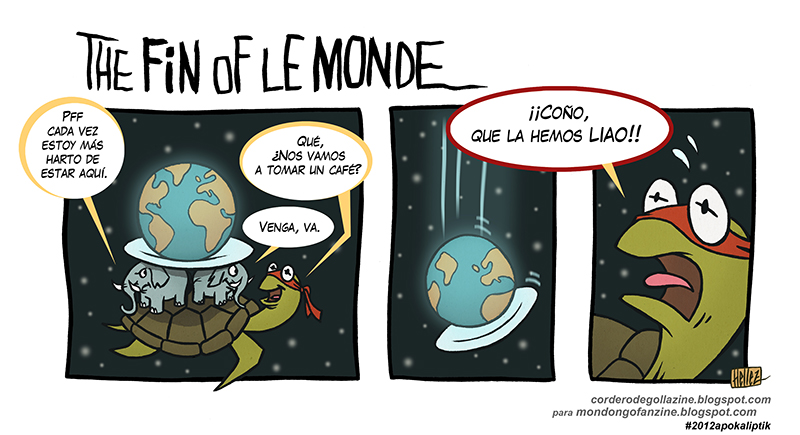 MONDONGO fanzine - comic - tiras cómicas - ilustración - humor: 2012