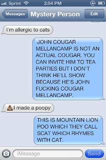 Stupid Stork: Mountain Lion Shit