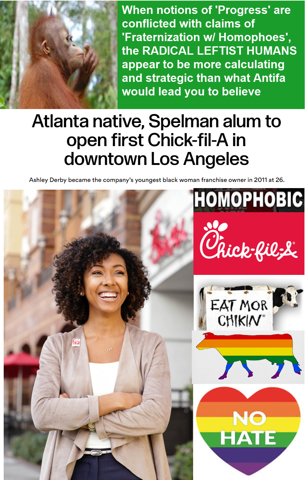 Chick fil a gay pride month tweet - keratelecom