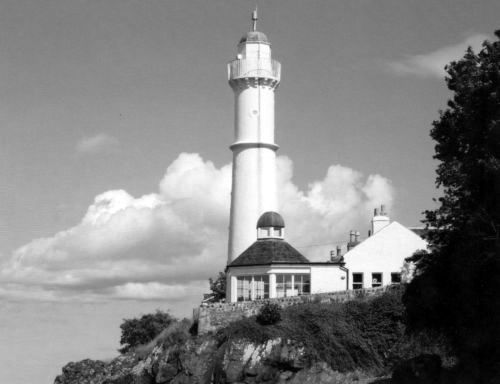 Tour Scotland: Old Photograph High Lighthouse Tayport Scotland