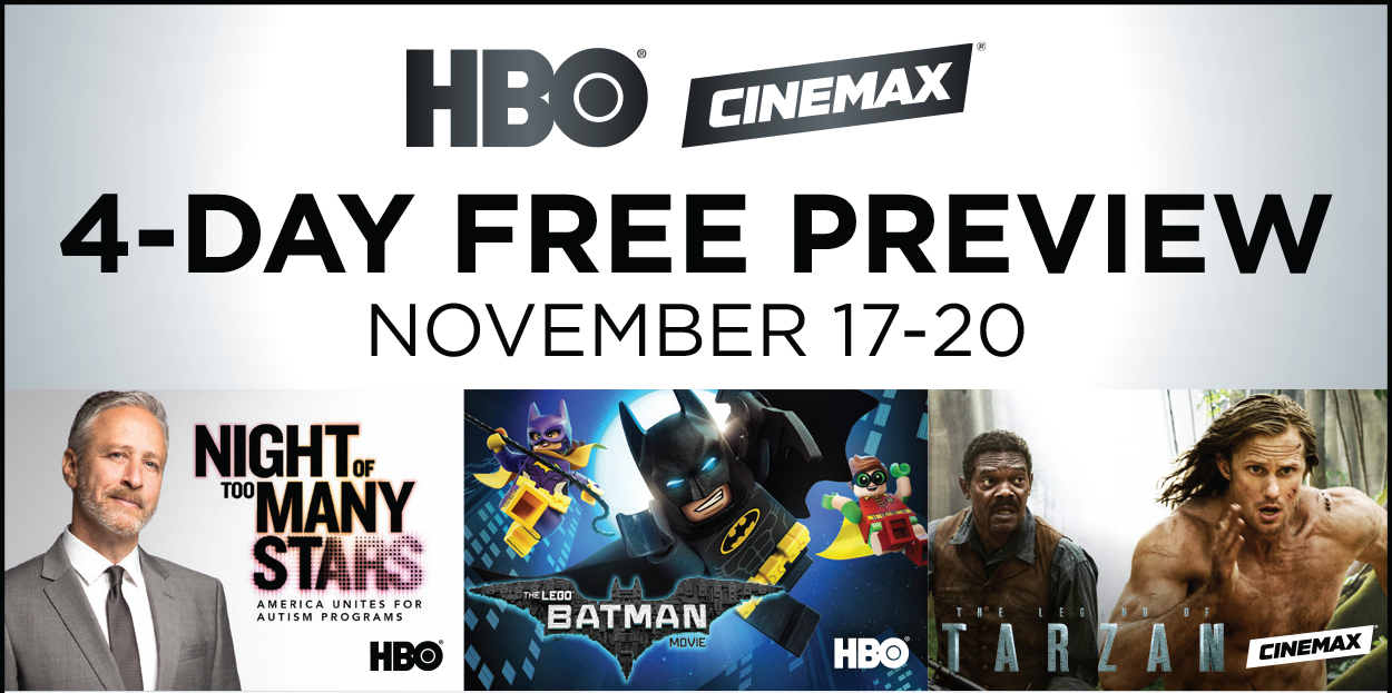 FREE 4-Day Preview: HBO & Cinemax | News Technology 2018