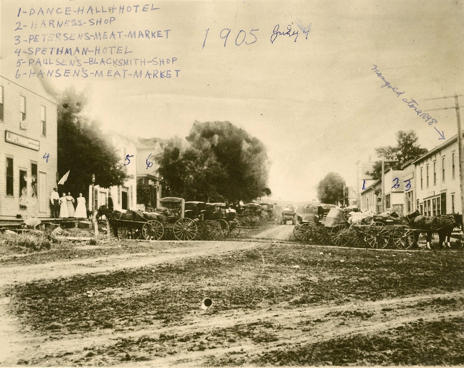 Bennington Historical Society -- Bennington, Nebraska: Down Town ...