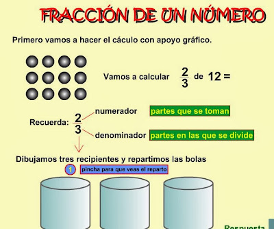 NUESTRA VENTANA AL MUNDO P4: LA FRACCIÓN DE UN NÚMERO