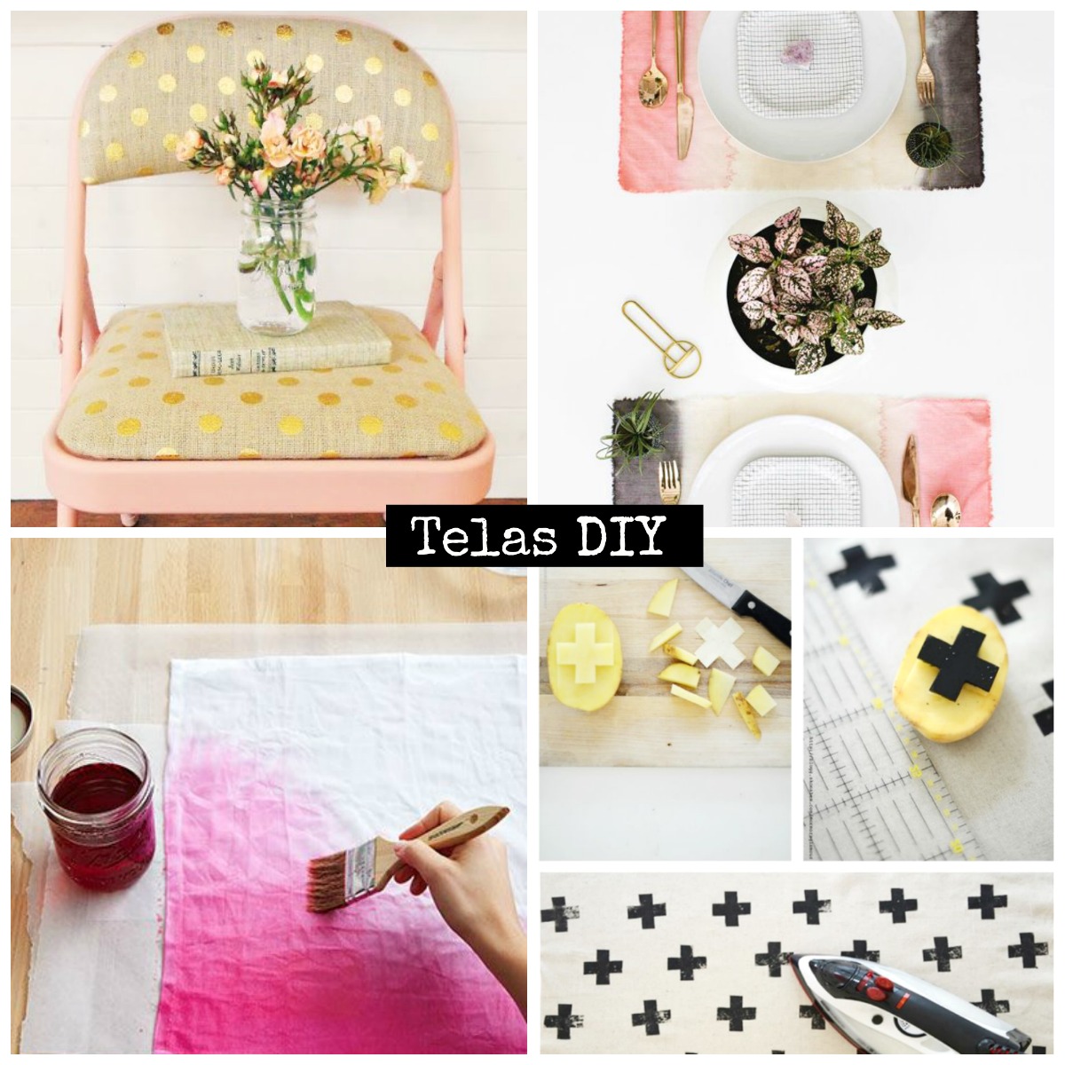 Ideas de Telas Estampadas por Nosotros (DIY) | La Taza de Loza