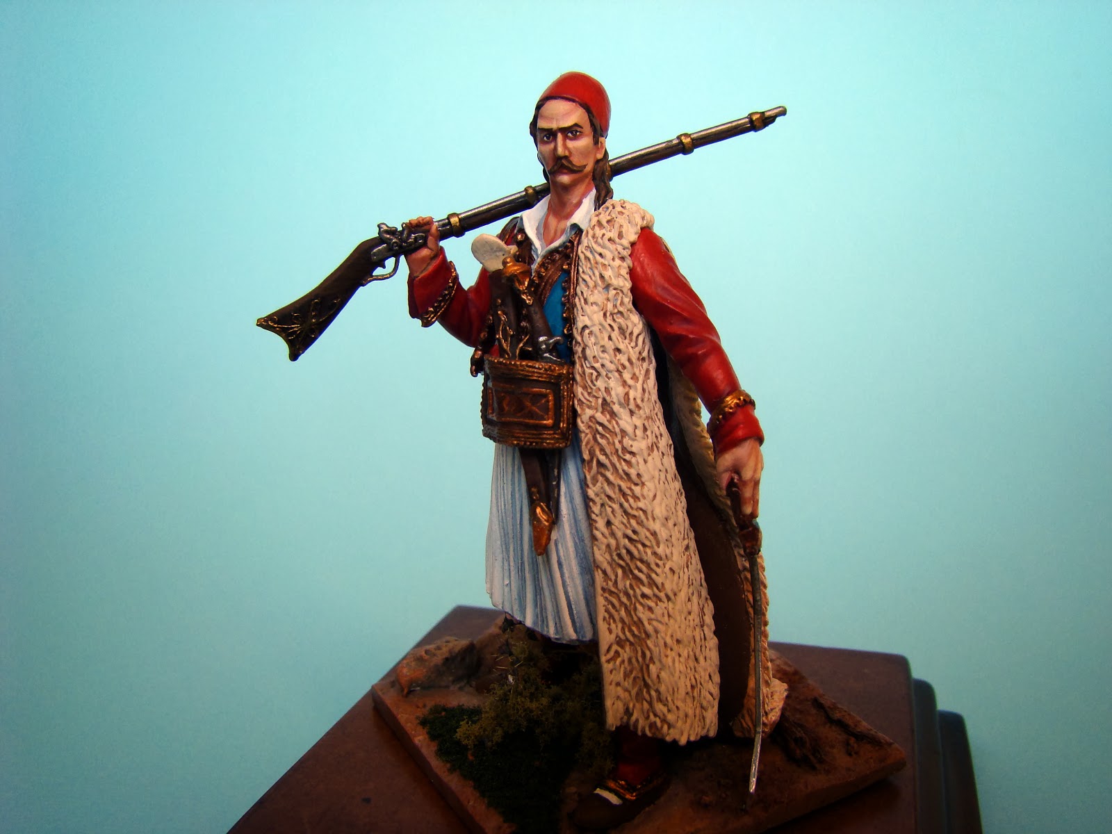 MY mini WORLD: 155. GREEK REVOLUTION 1821 – GREEK WARRIOR (KIT: ATHENS ...