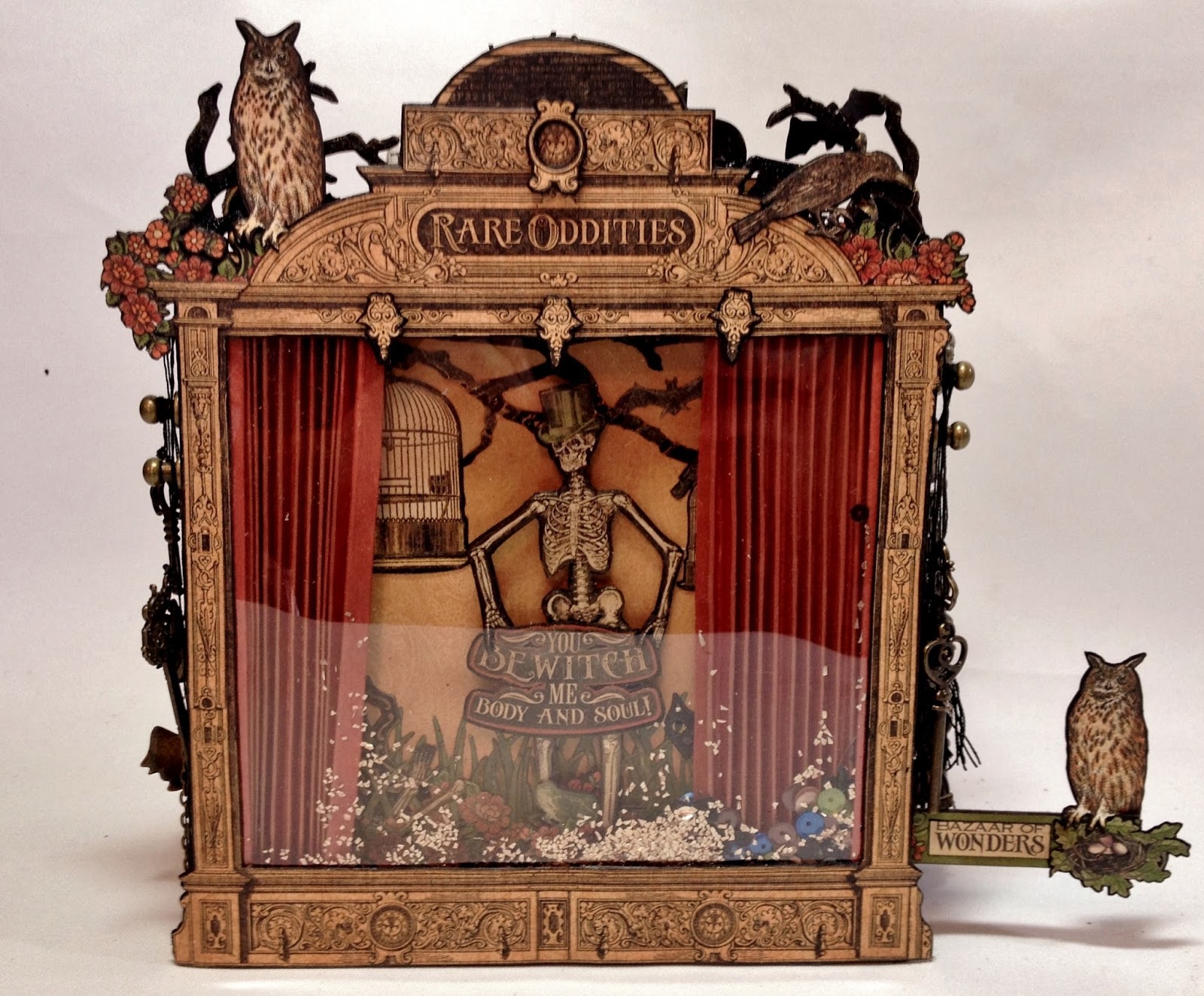 Graphic 45 Rare Oddities 6x6 page mini album | annes papercreations ...