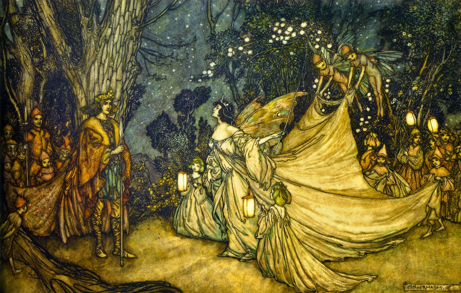 Buscando Montsalvat: Oberón y Amfortas