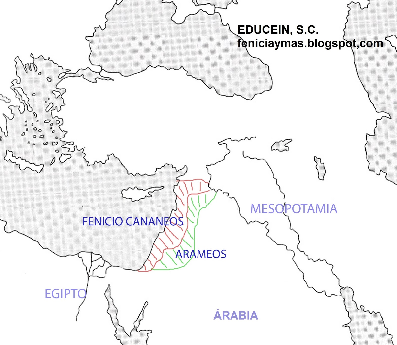 EDUCEIN. El Mundo de los Fenicios. Resumen. Síntesis y orientación general.