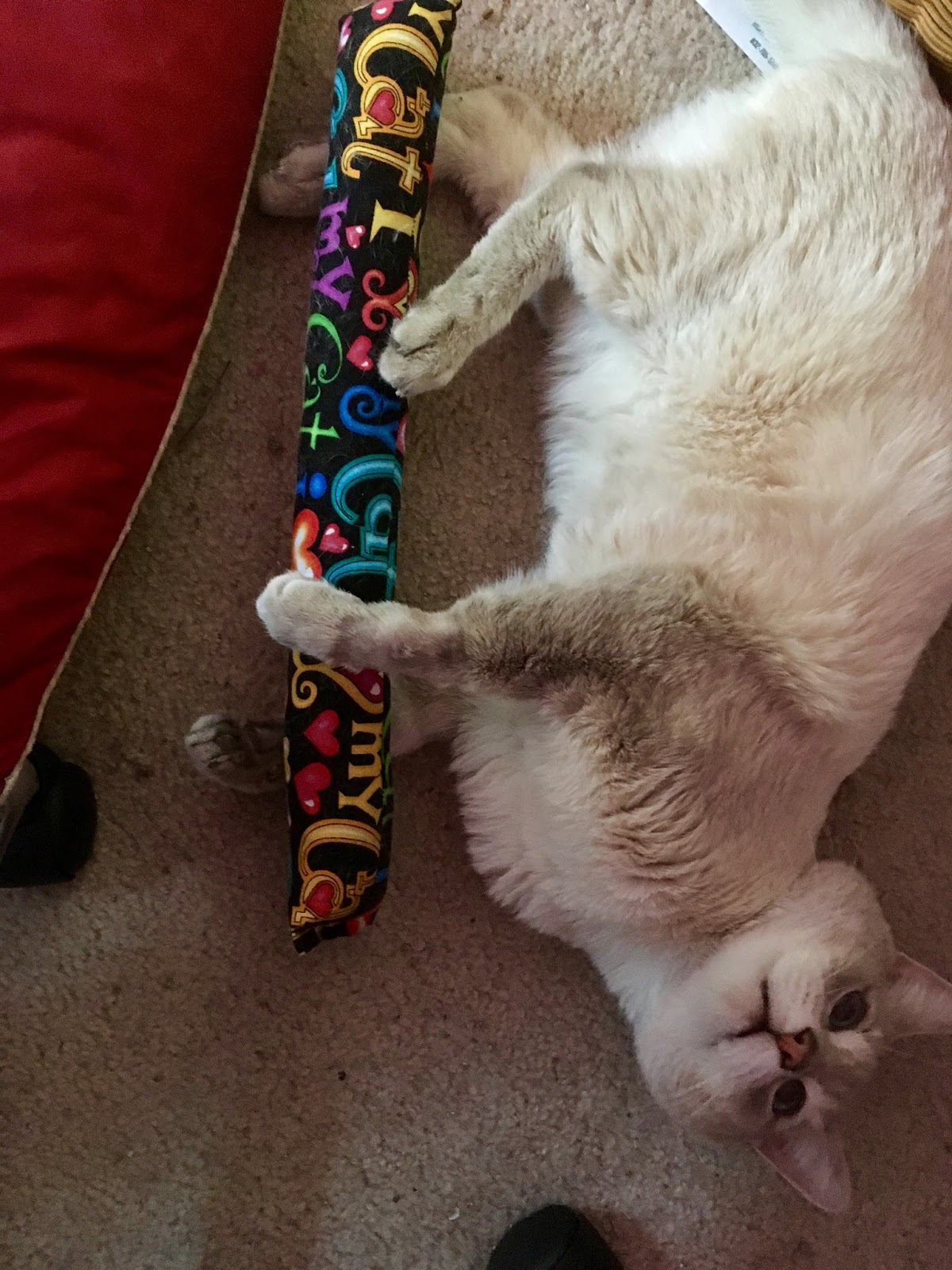 Kitty Kick Stix Catnip Kicker Toy - Review and Giveaway!