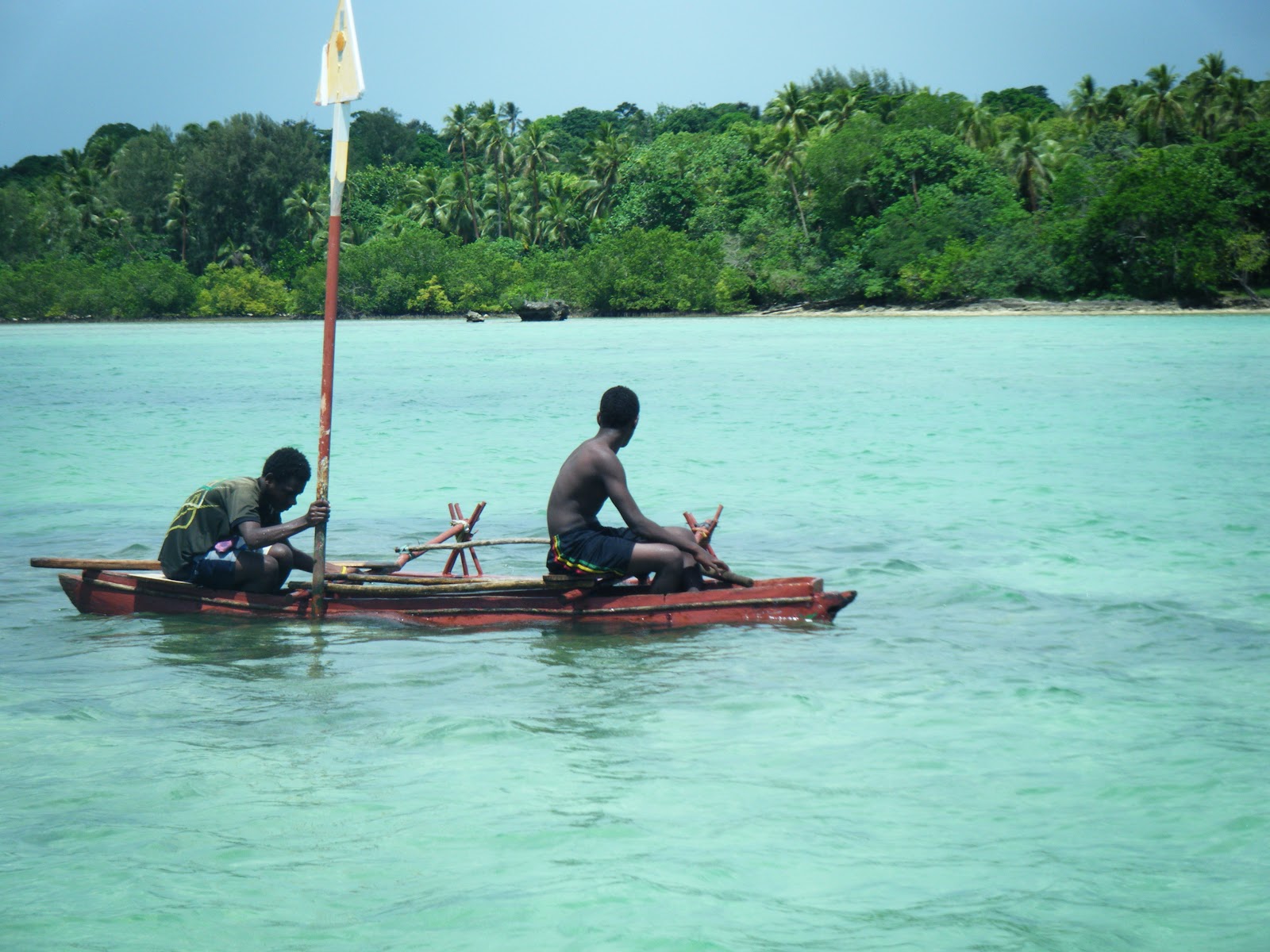 The Weary Traveller: Vanuatu canoe