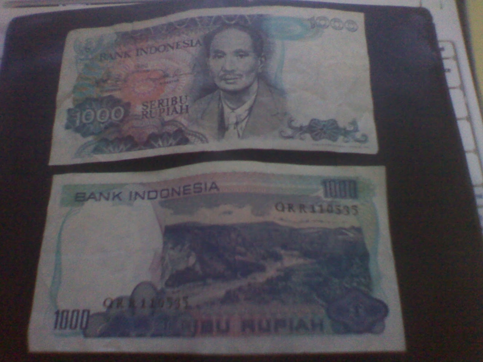 Antik dan Kuno Gallery: Uang kertas Rp. 1000 tahun 1980