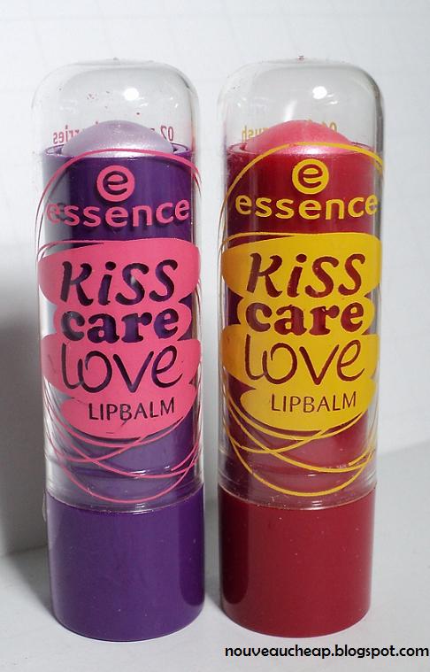 Review: Essence Kiss Care Love Lip Balms | Nouveau Cheap