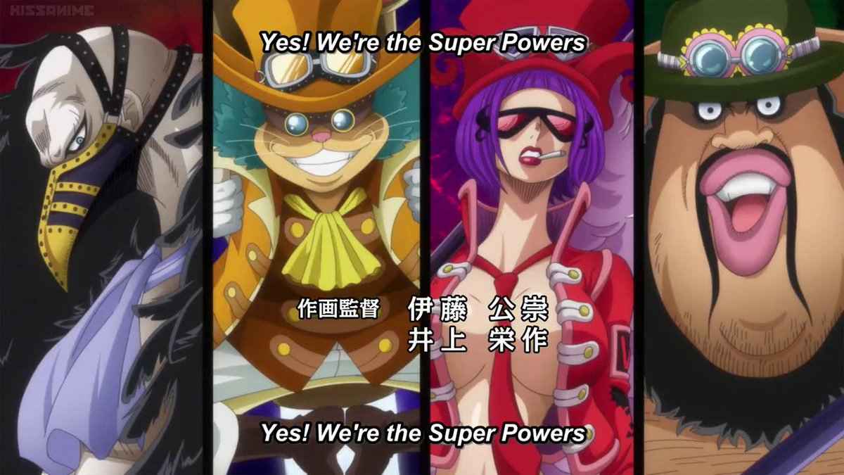 Opening One Piece Episode 878 Tampilkan Para Komandan Pasukan ...