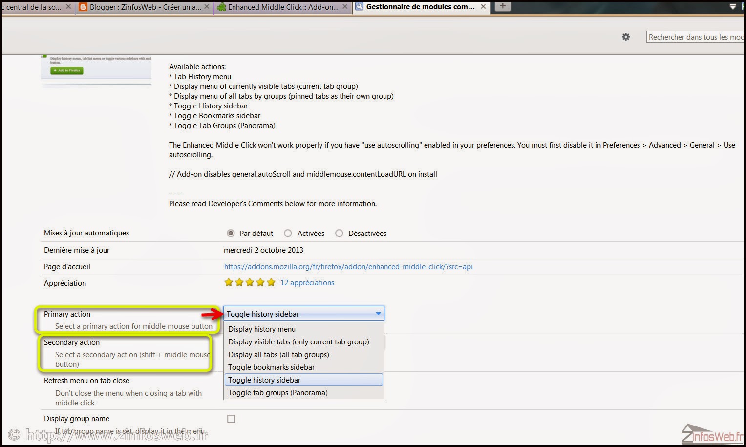 Firefox_ Enhanced Middle Click - le clic central de votre souris avec ...