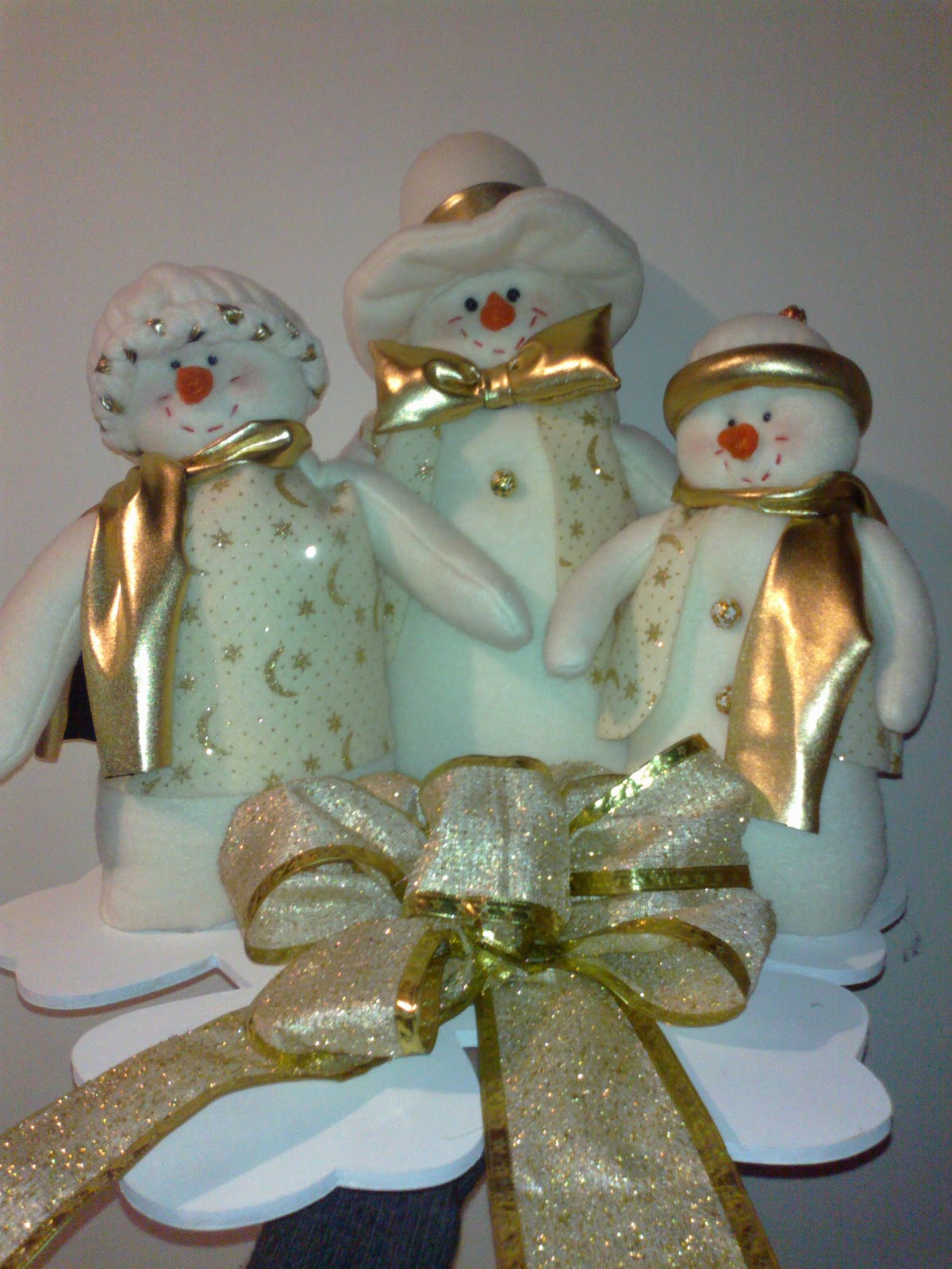 MUÑECOS NAVIDEÑOS BOGOTÁ: FAMILIA NIEVE