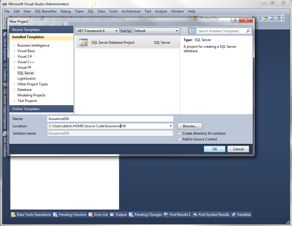 SQL Server SELECT: SQL Azure: Development Tools