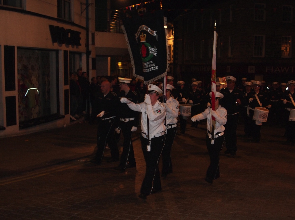 Frontier Post: Peace survives Loyalist bands celebrating St Patrick's Day