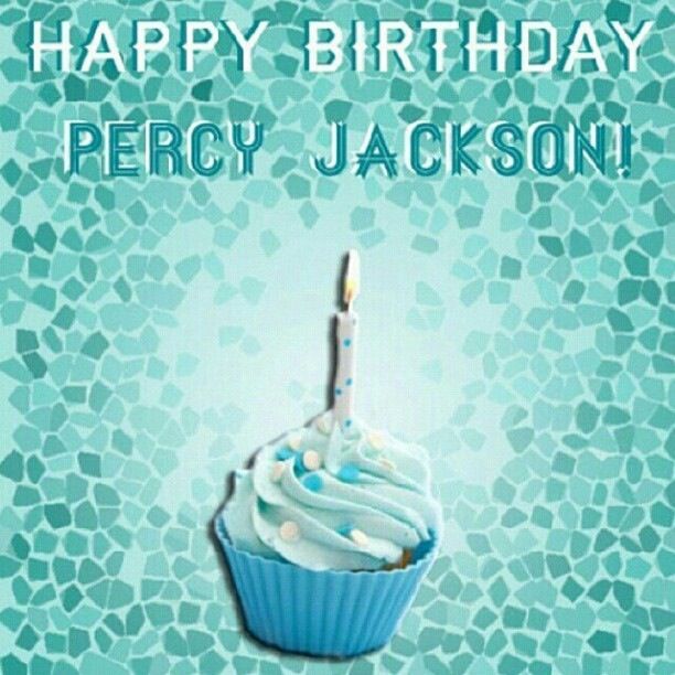 Stuff and Things: Happy Birthday Percy Jackson!