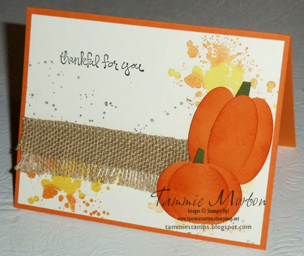Tammie Stamps: Pumpkin Punch Art Cards