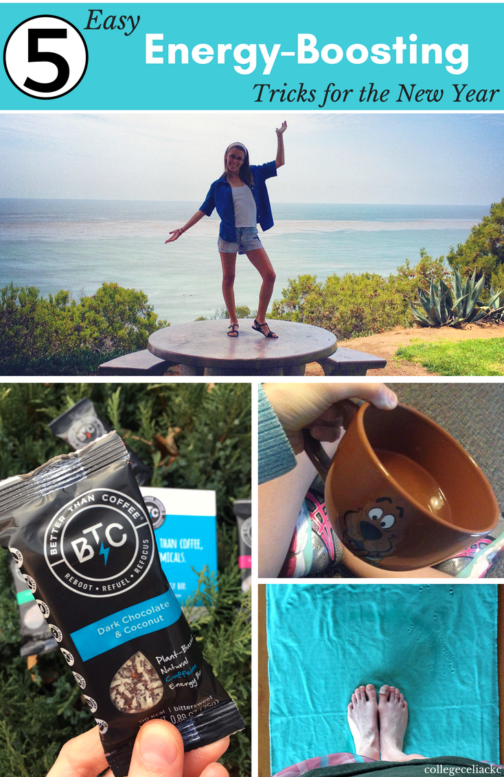 5 Easy Energy Boosting (Coffee Free!) Tricks for the New Year