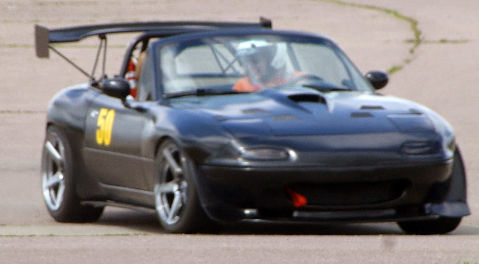 Jim and Jenna build diary, Miata LS1 Conversion: The Miata Hood Scoop ...