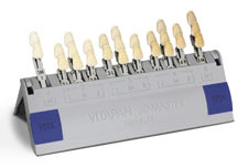Dentistry: Chromascop shade guide