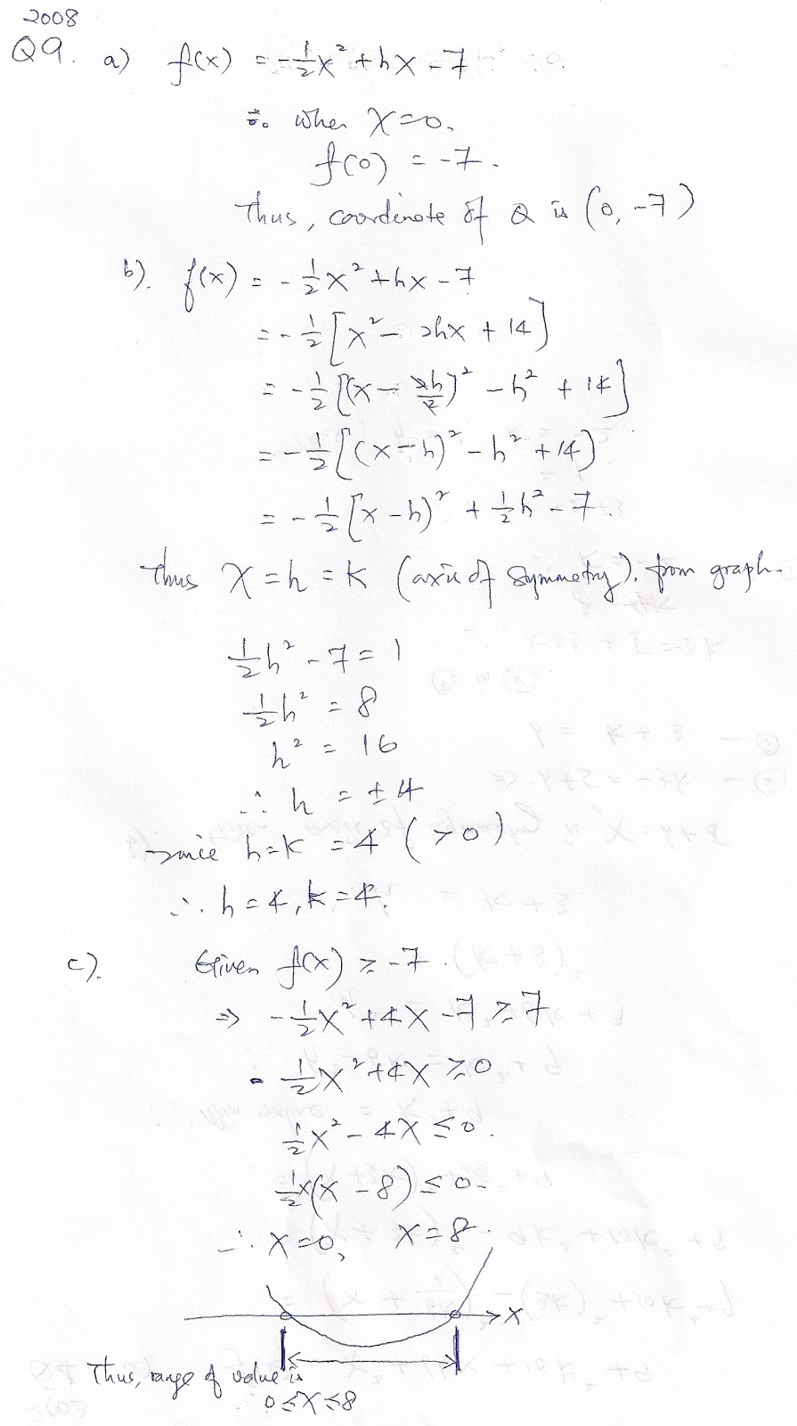 SPM A Maths Questions & Answers (Workings Shown): Chapter 3 - Quadratic ...