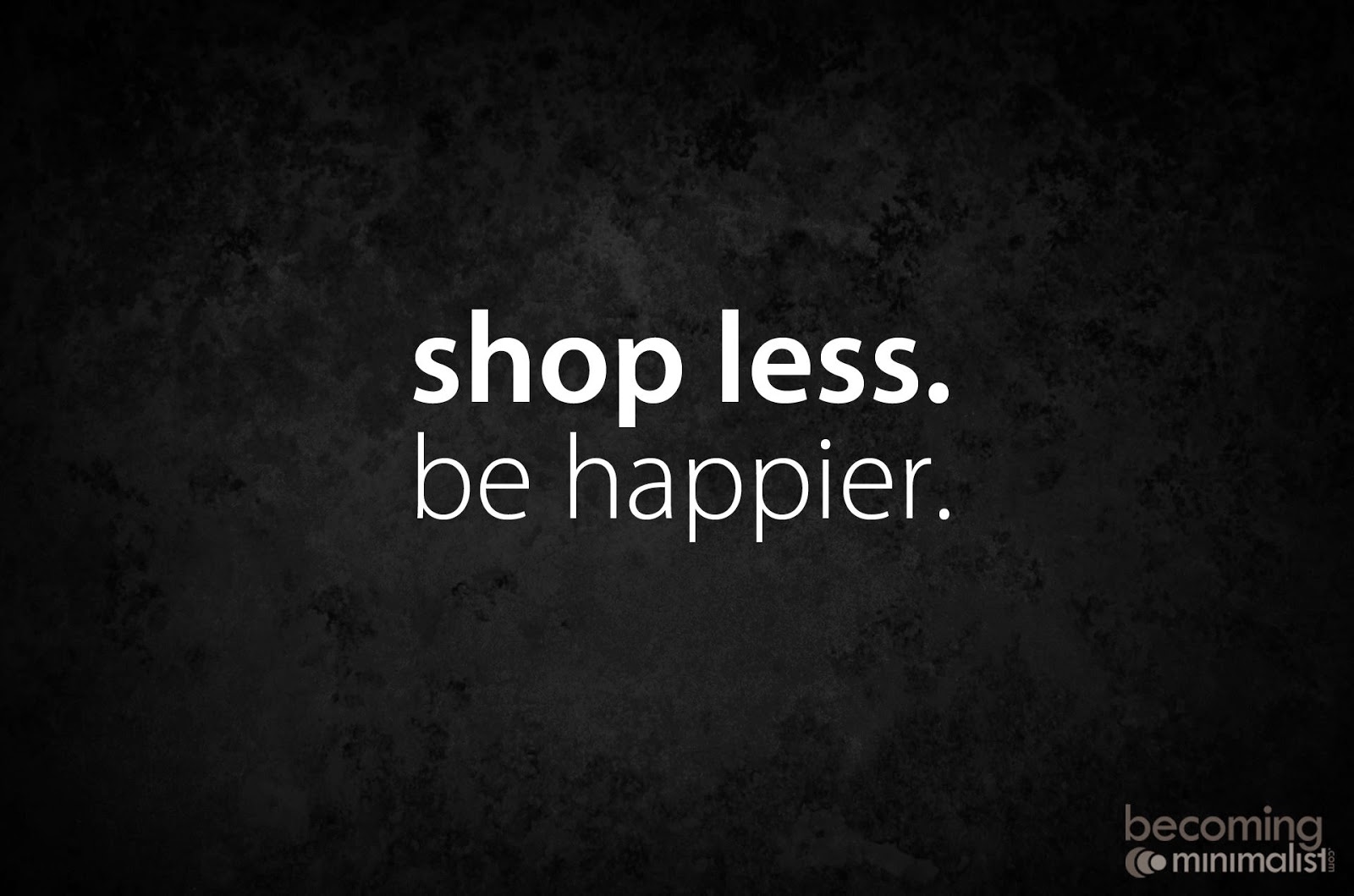 thriftnerd: Shopping Less........Enjoying More