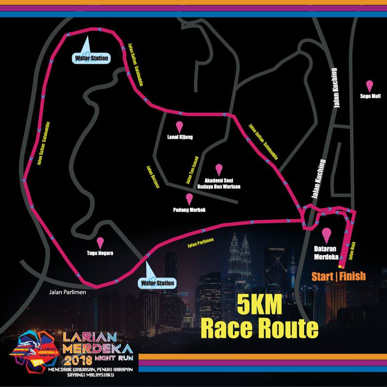 RUNNERIFIC: Larian Merdeka Night Run