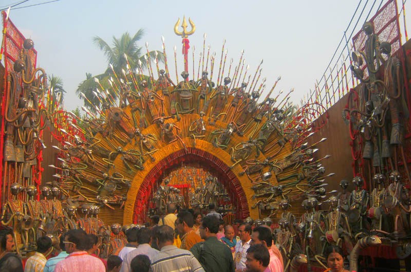 Marvelous Pandel at Moran Road, Chandannagar. - Jagadhatripuja Images
