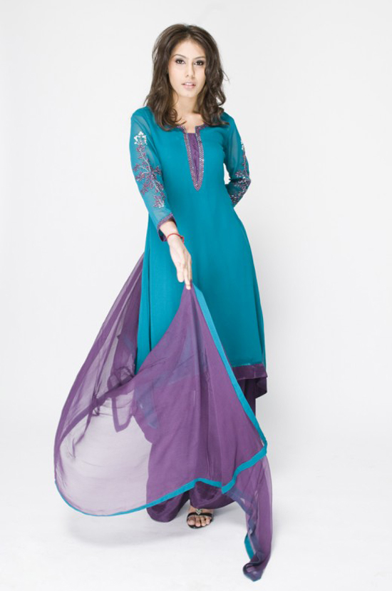 Stylish Collection of Long Shirts and Trousers for Girls ~ fashion