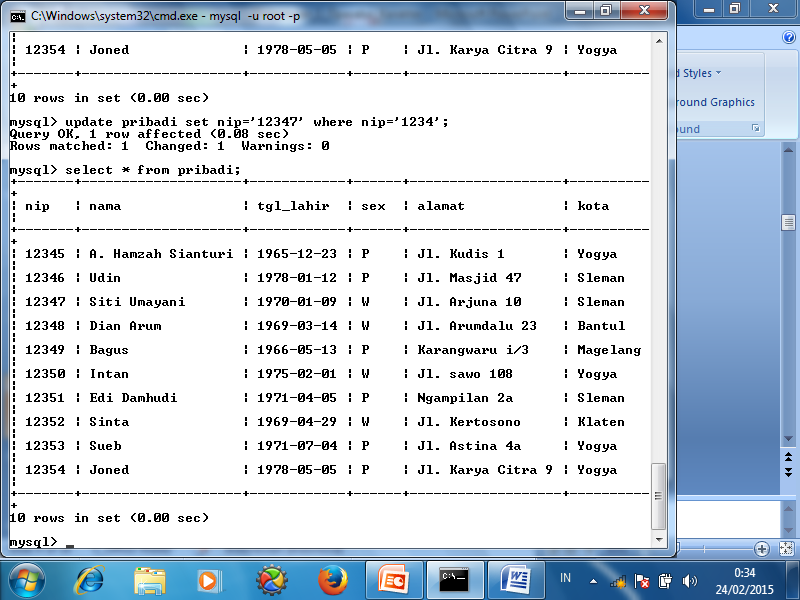 Sedakah Ilmu Teknik Informatika : Contoh Coding Membuat Operasi ...