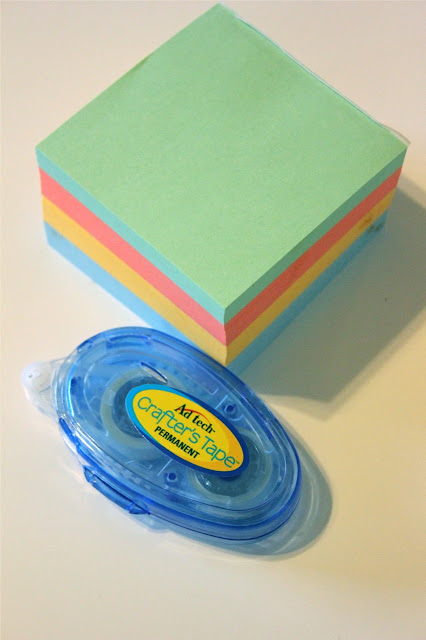 Kayla LeBaron Interiors: DIY Post-It Notes: How to make your own