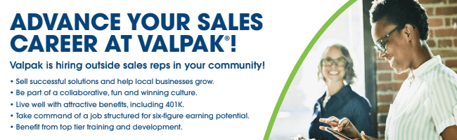 Looking for a Career? ValPak Sales Positions Open All Across the ...