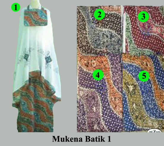 Mukena Batik, Mukena Lukis, Mukena Tie dye, Murah, Trendy: Mukena Batik