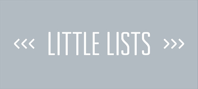 little lists.