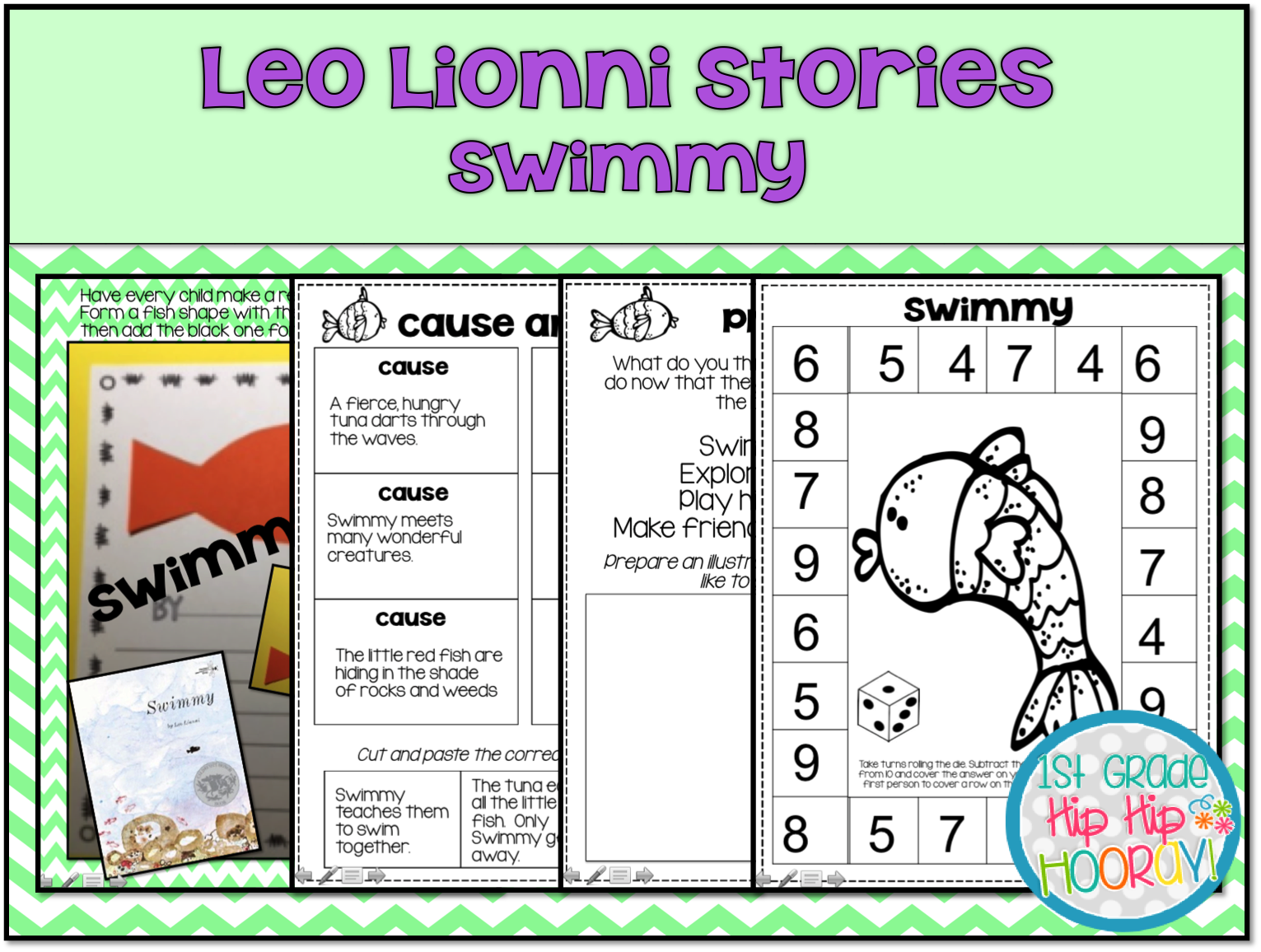 1st Grade Hip Hip Hooray!: Leo Lionni Author Study and More!!