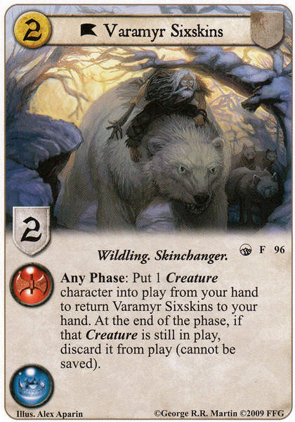 La Ciudadela de Antigua: Bajo la Lupa: Varamyr Seispieles