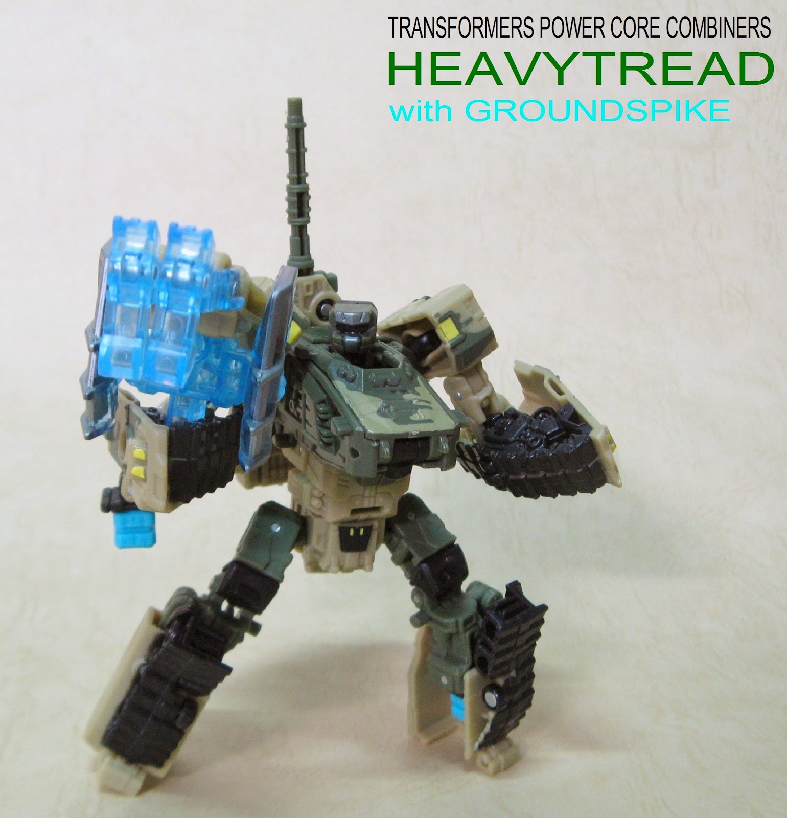 Transformers : Power Core Combiners HEAVYTREAD with GROUNDSPIKE變形金剛能量核心 ...