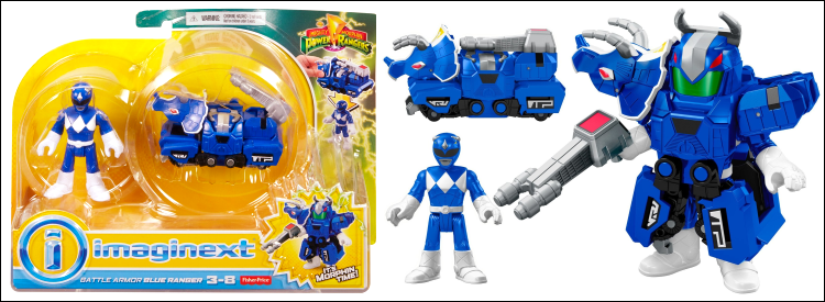 Henshin Grid: Imaginext Power Rangers Second Wave