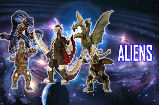 Godzilla Súper Kaiju: Facción: Aliens