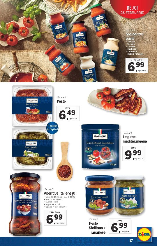 CATALOGUL LIDL 25 februarie - 3 martie 2019. Brosura LIDL Saptamana ...