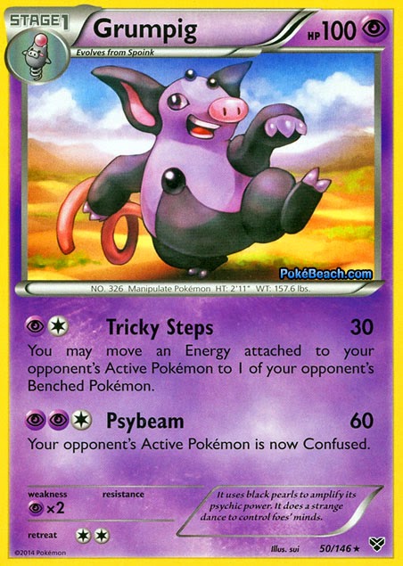 Grumpig -- Pokemon X and Y Card Review | PrimetimePokemon's Blog